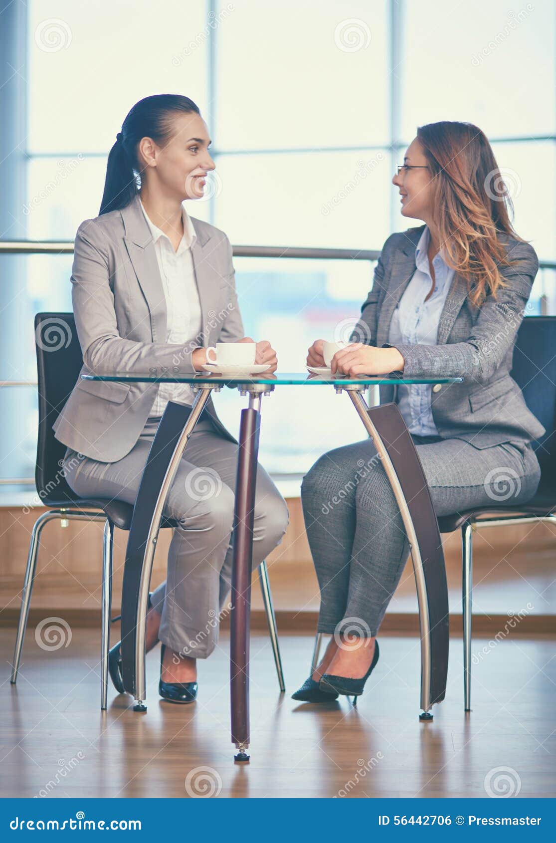 Friendly talk stock photo. Image of corporate, company - 56442706