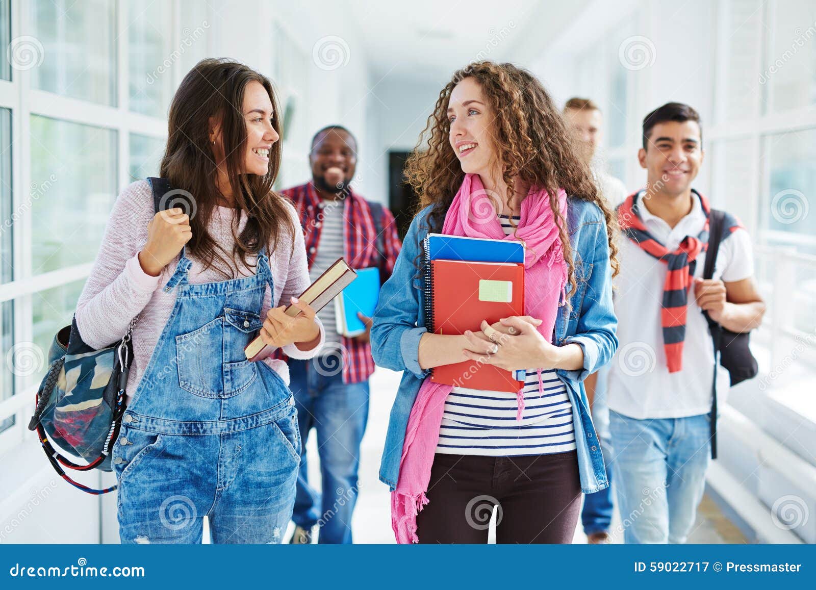 Friendly talk stock image. Image of education, university - 59022717