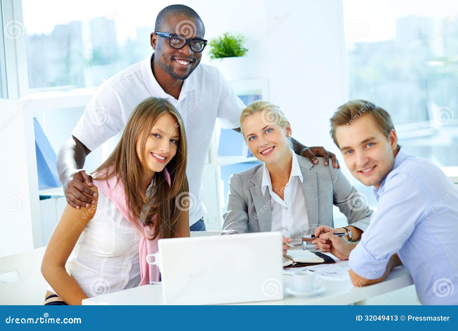 Friendly team stock image. Image of group, friends, business - 32049413