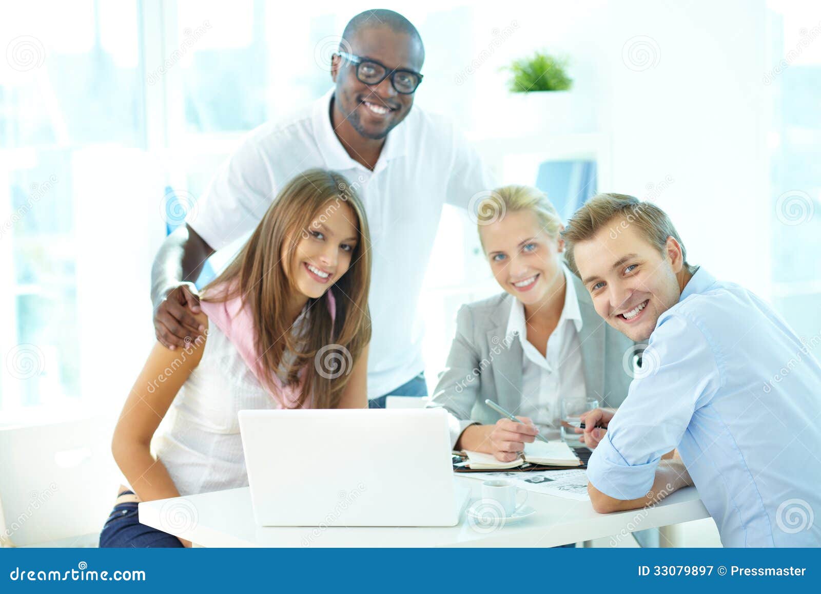 Friendly team stock image. Image of formal, happy, company - 33079897