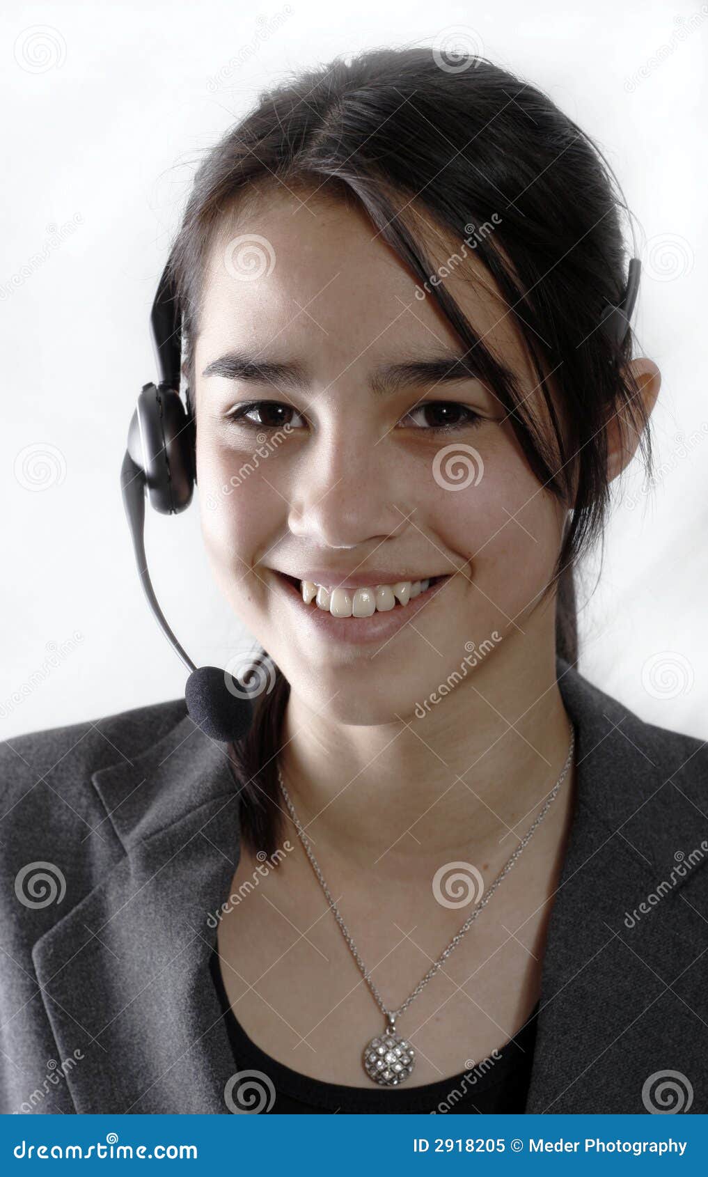 Friendly Telephone Operator Stock Image - Image of internet, helpdesk ...