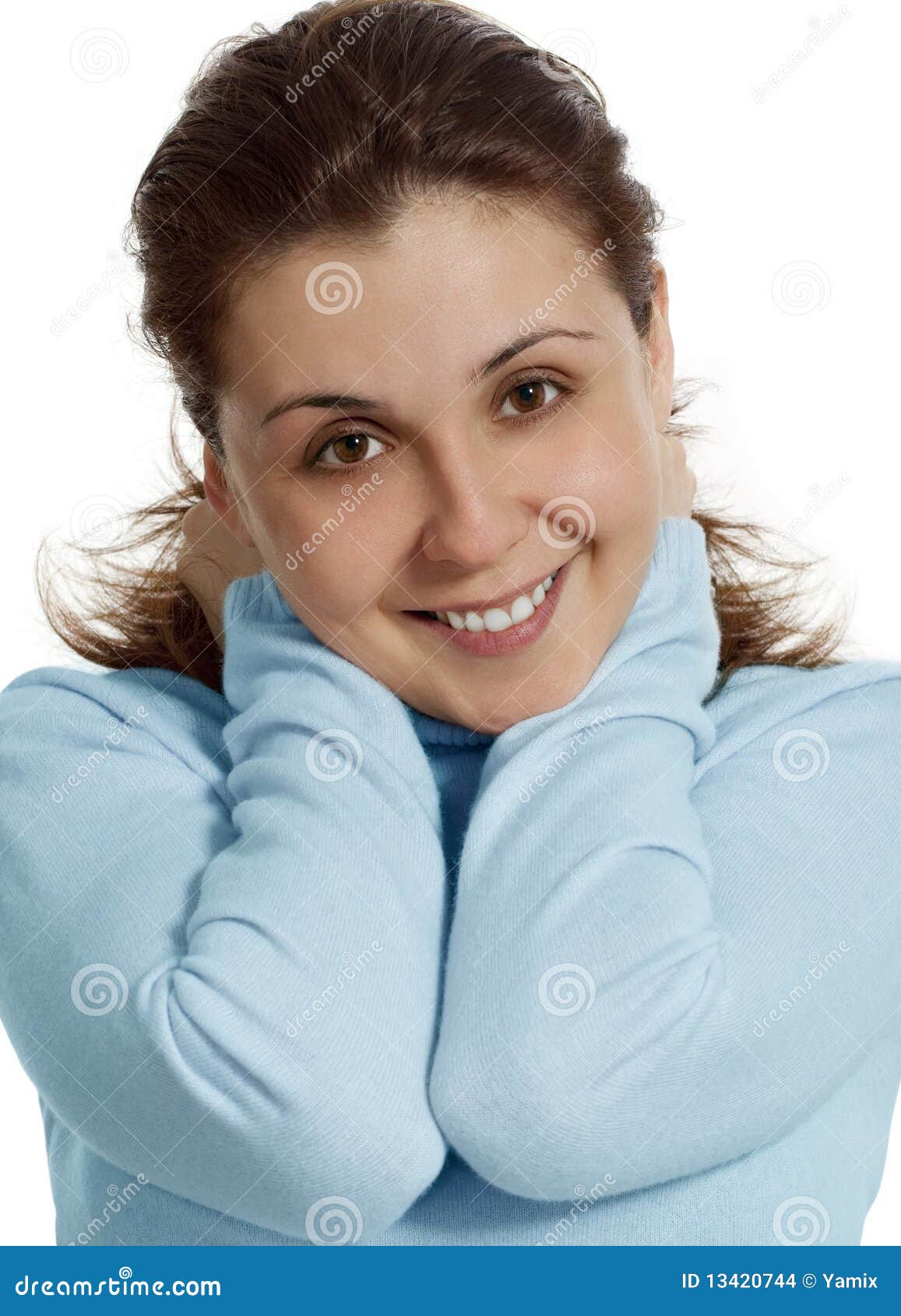 Friendly woman stock photo. Image of adult, hair, people - 13420744