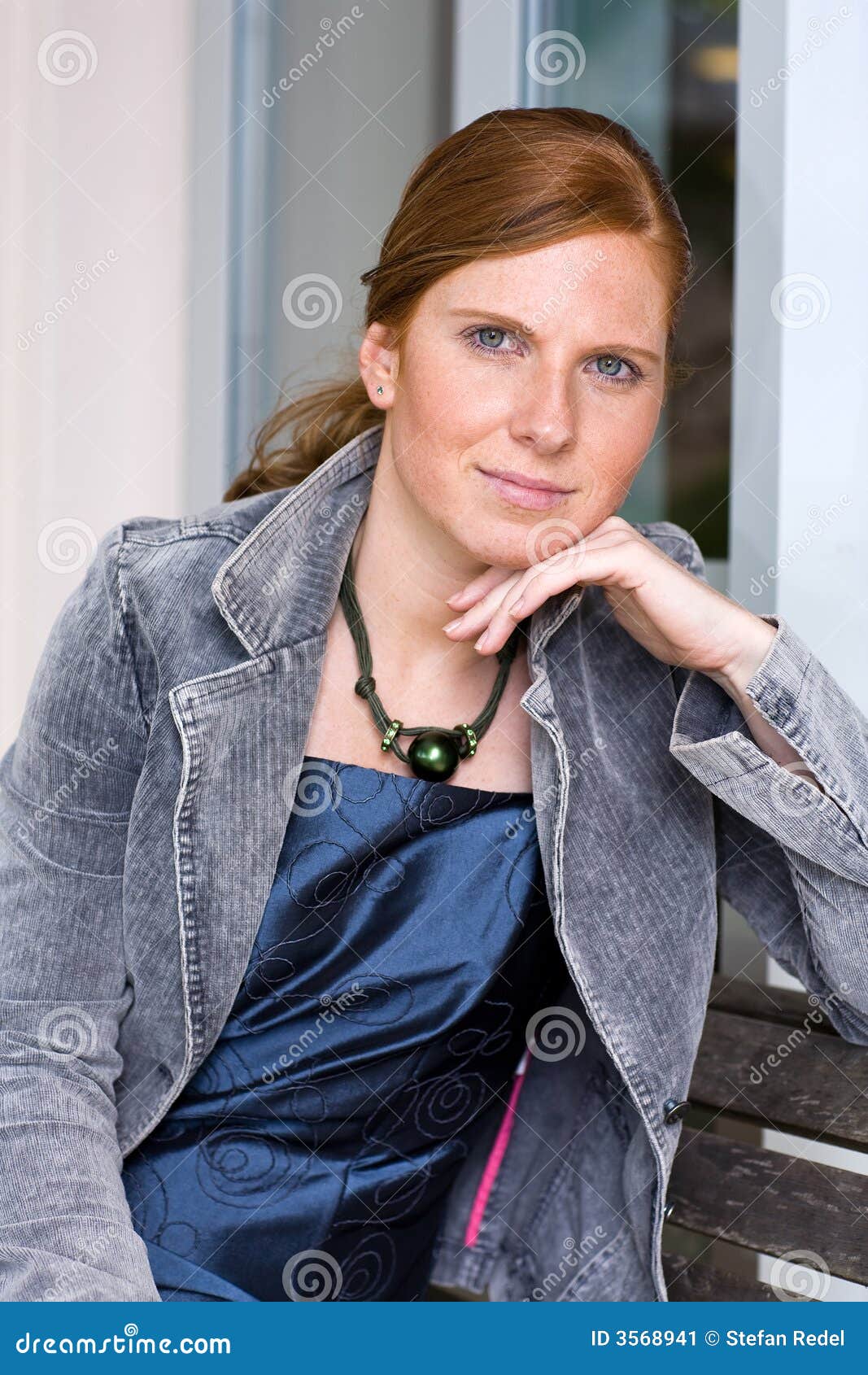 Friendly woman stock image. Image of young, woman, neat - 3568941