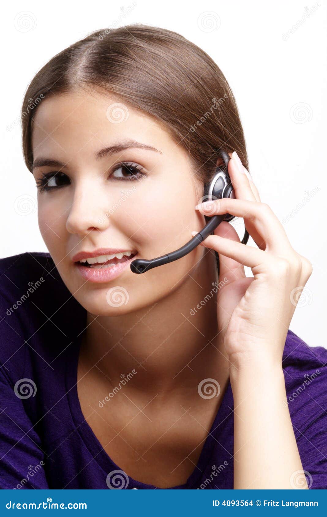 Friendly woman stock photo. Image of friendly, capable - 4093564