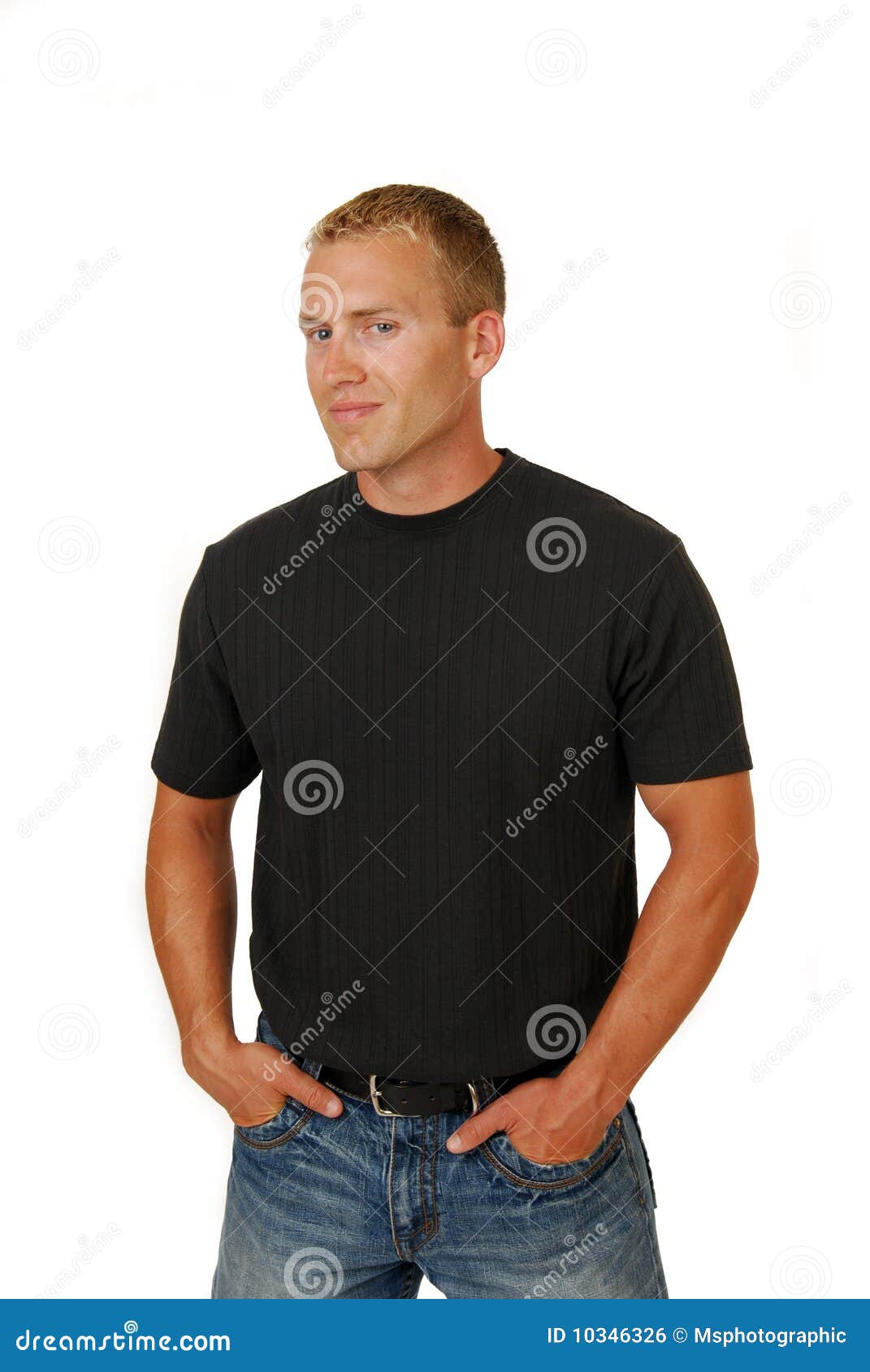 Friendly young man stock photo. Image of sweater, attractive - 10346326