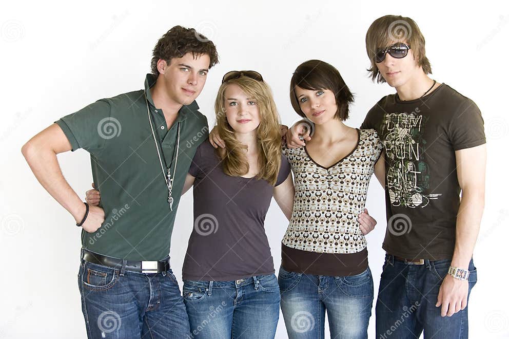 Friends stock image. Image of together, group, alone - 12559767