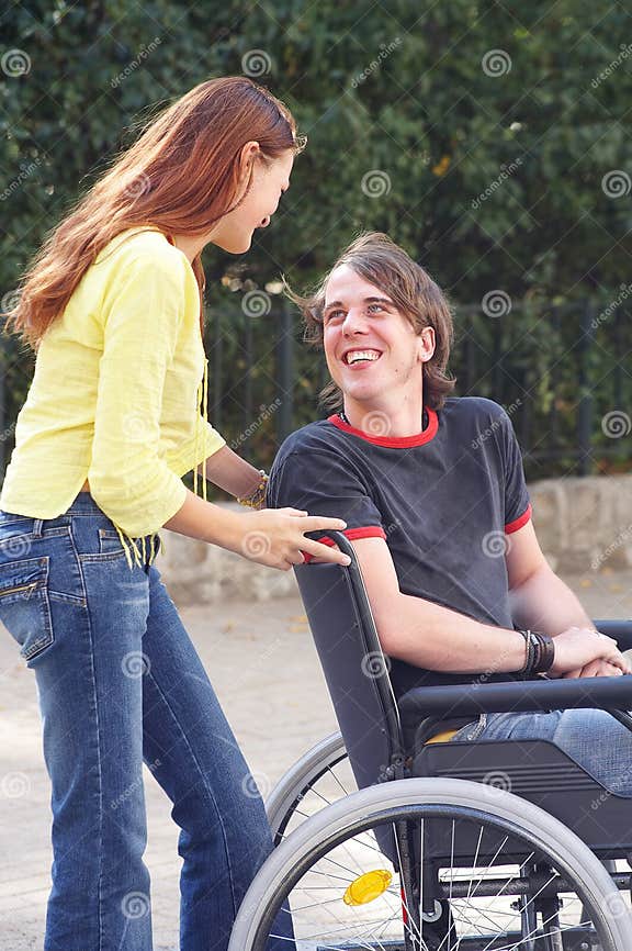 Friends stock photo. Image of community, mobility, disabled - 1265632