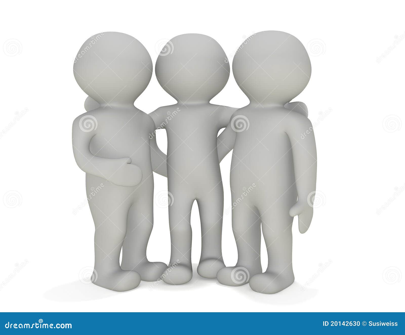 Friends, Buddies, Man Hug Line Icons. Friendship, Harmony And Friendly ...