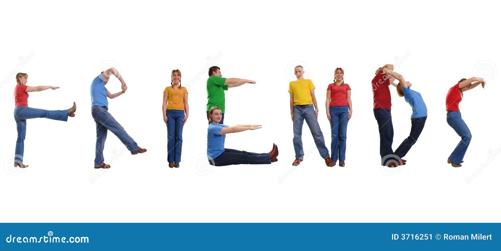 Friends stock image. Image of isolated, white, friend - 3716251