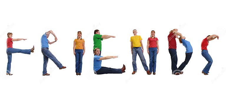 Friends stock image. Image of isolated, white, friend - 3716251