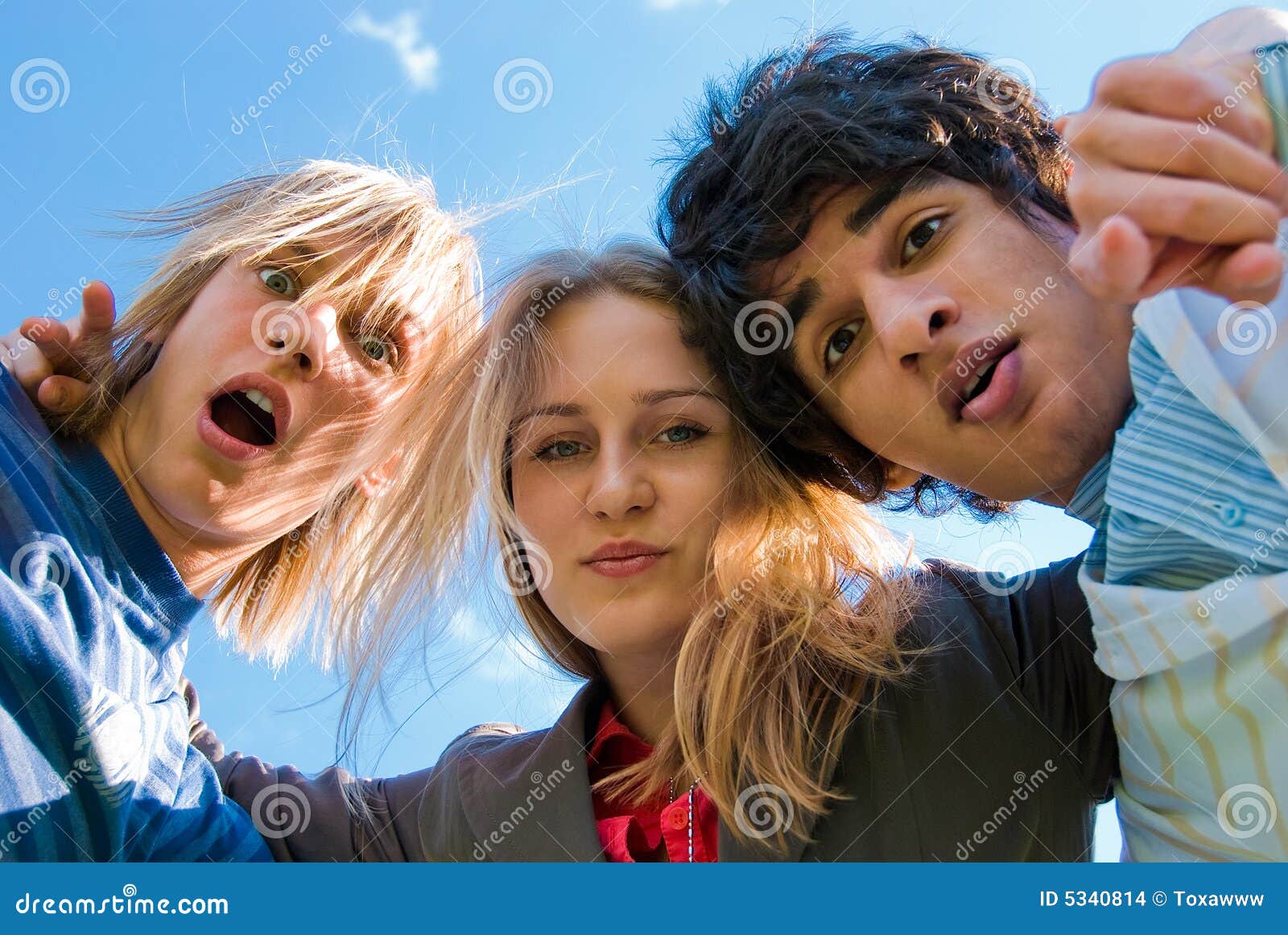 Friends stock photo. Image of group, bonding, love, caucasian - 5340814