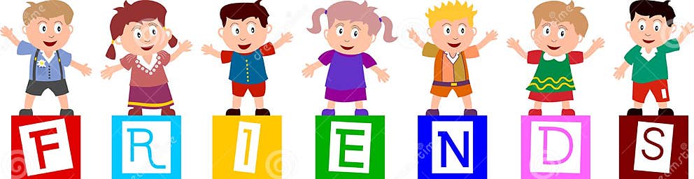 Friends stock vector. Illustration of cute, graphic, friends - 5430779