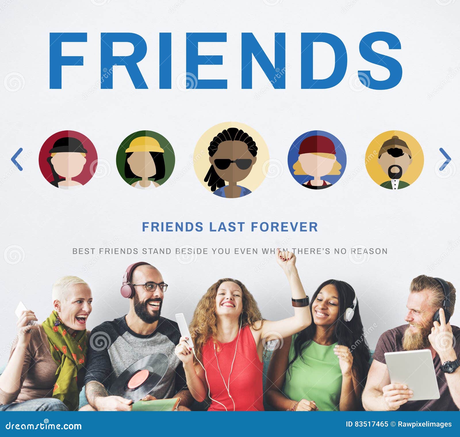 Friends Best Support Love Concept Stock Image - Image of community ...