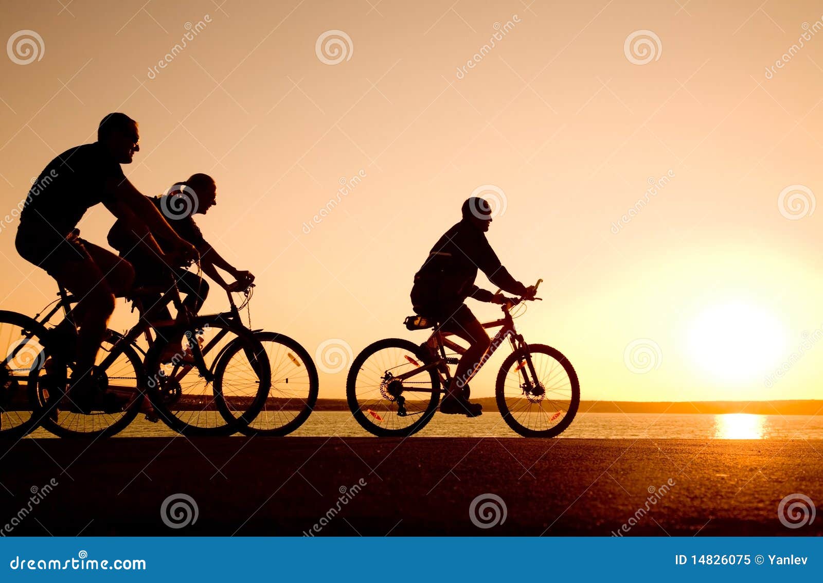 Friends on bicycles stock image. Image of happy, girlfriend - 14826075