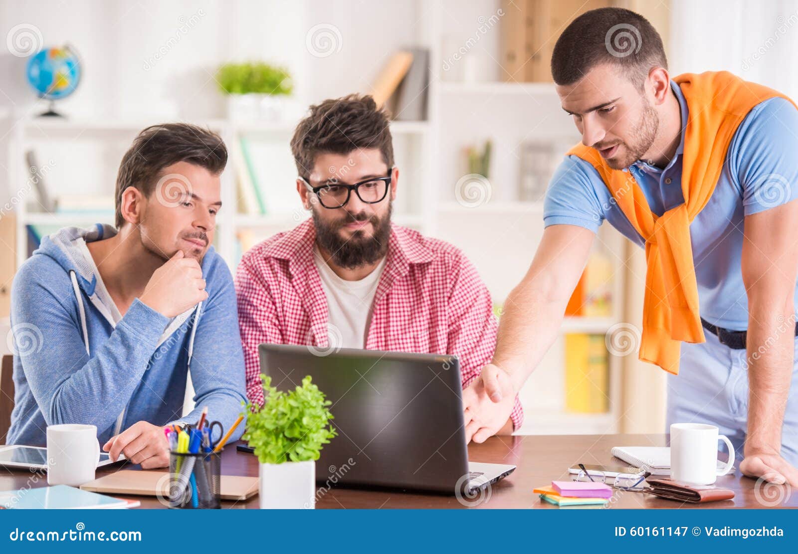 Friends stock image. Image of indoors, professional, team - 60161147
