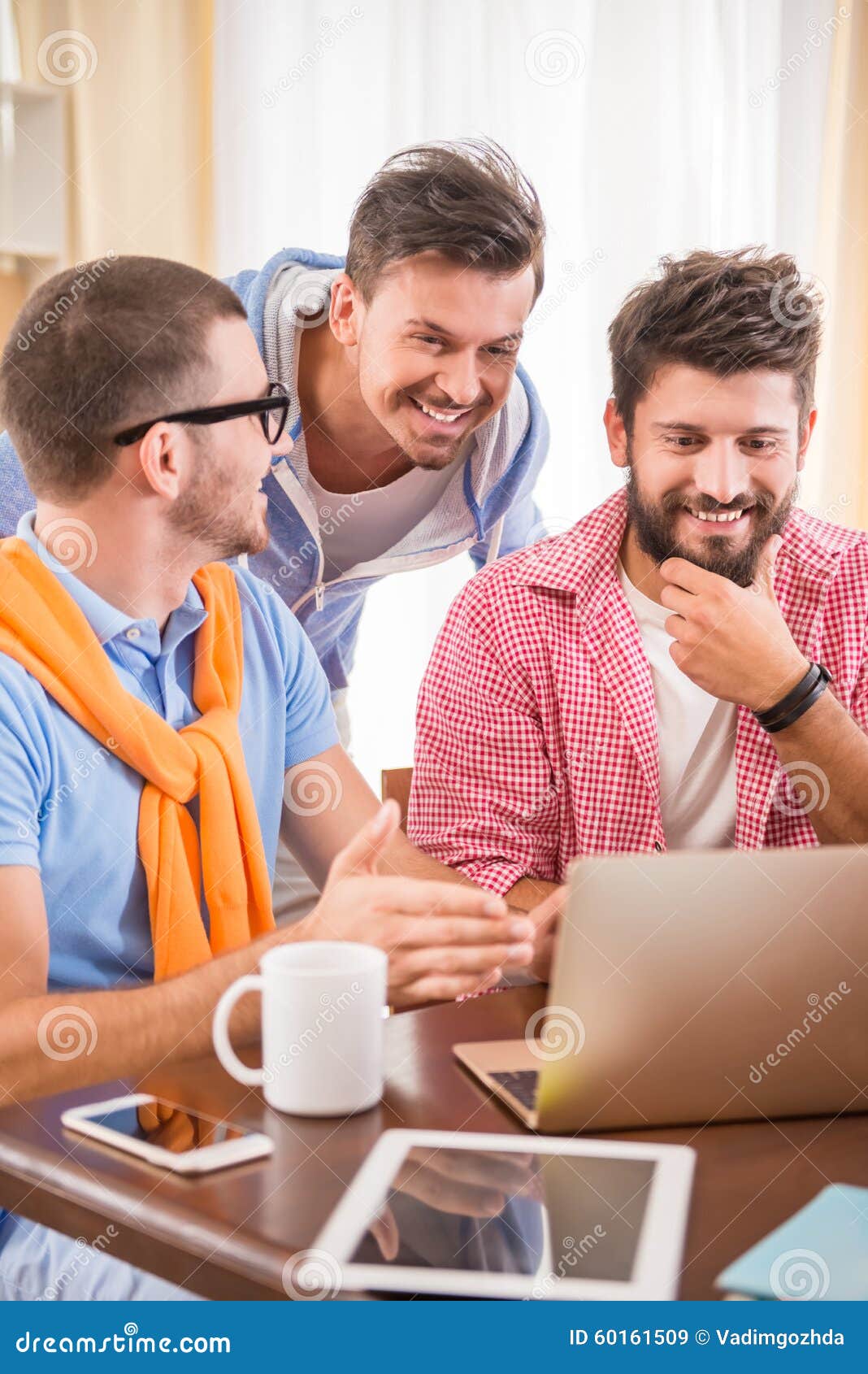 Friends stock image. Image of profession, cool, indoors - 60161509