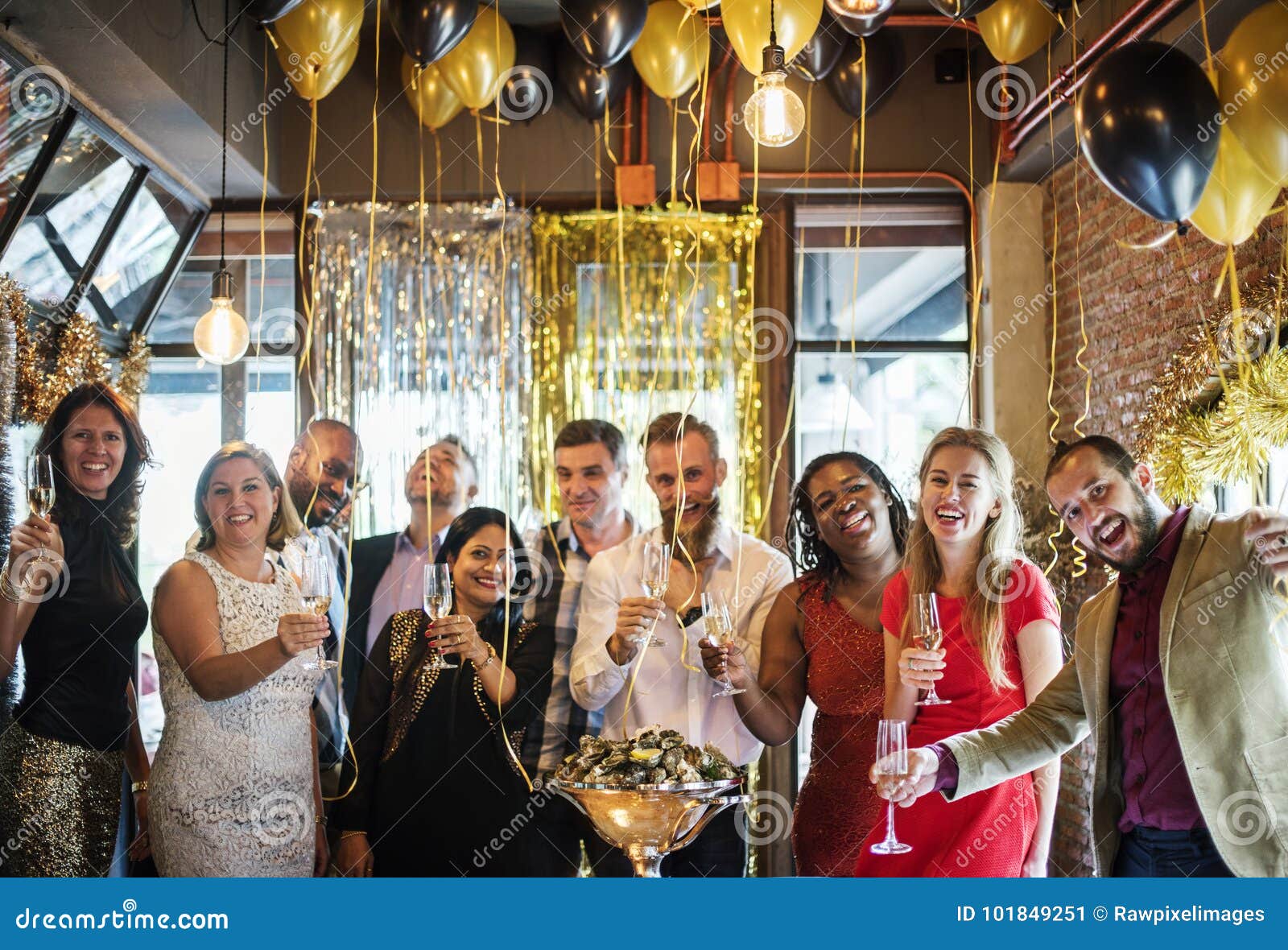 Friends Celebrating New Years Eve Stock Image - Image of diverse, asian ... Friends Celebrating New Years Eve Stock Image - Image of diverse, asian ...