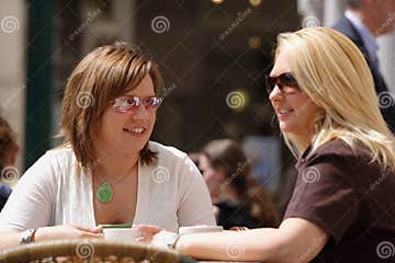Friends enjoying coffee stock photo. Image of couple, drinking - 874730