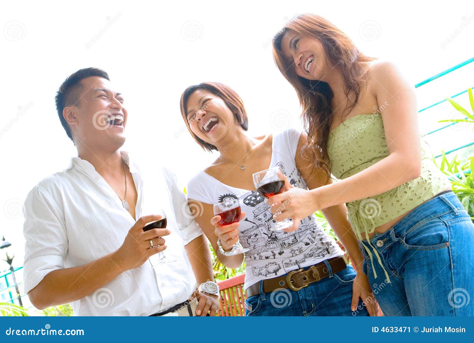 Friends Enjoying Time Socializing Stock Image - Image of happy, mates ...