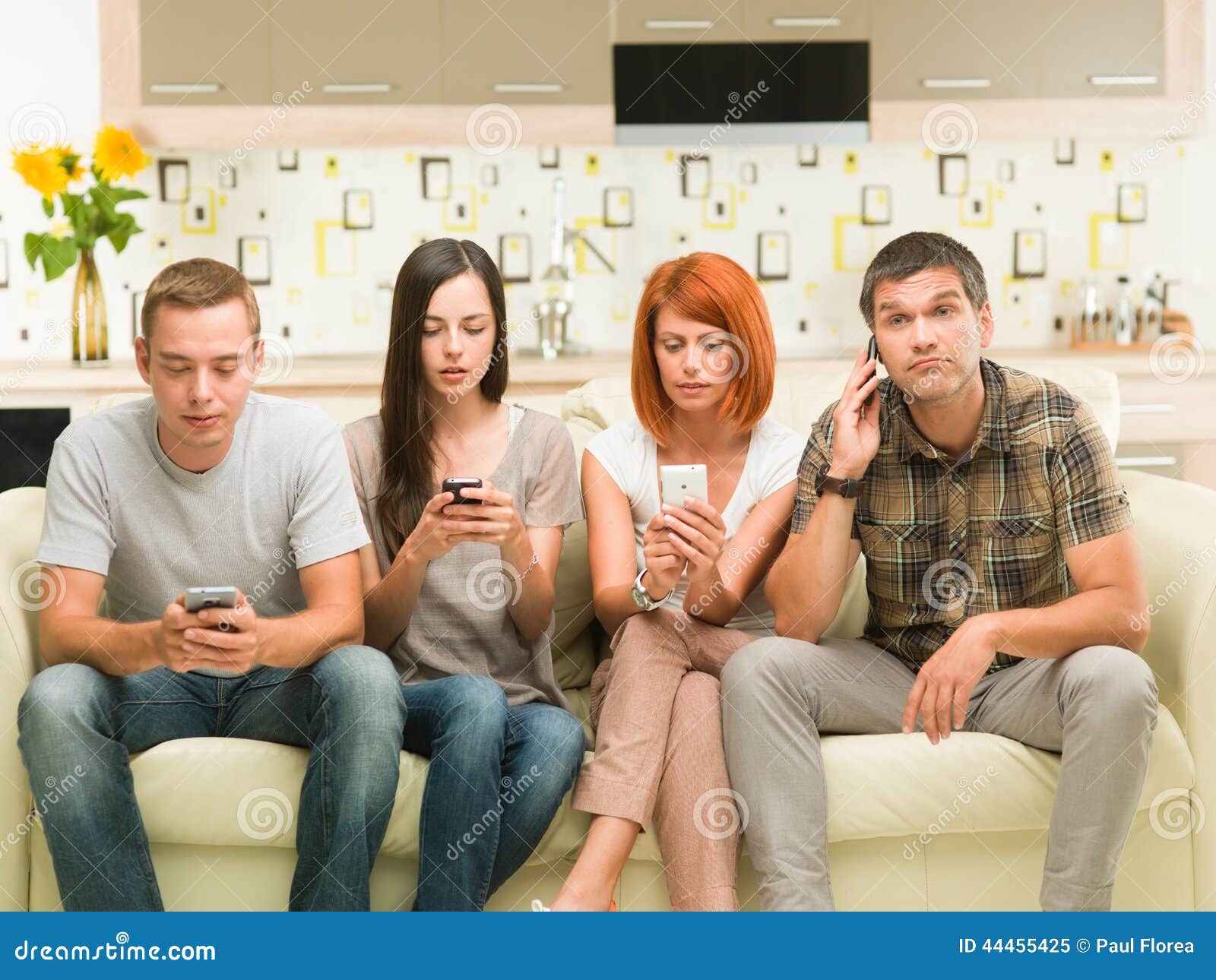Friends gather stock image. Image of communication, guys - 44455425