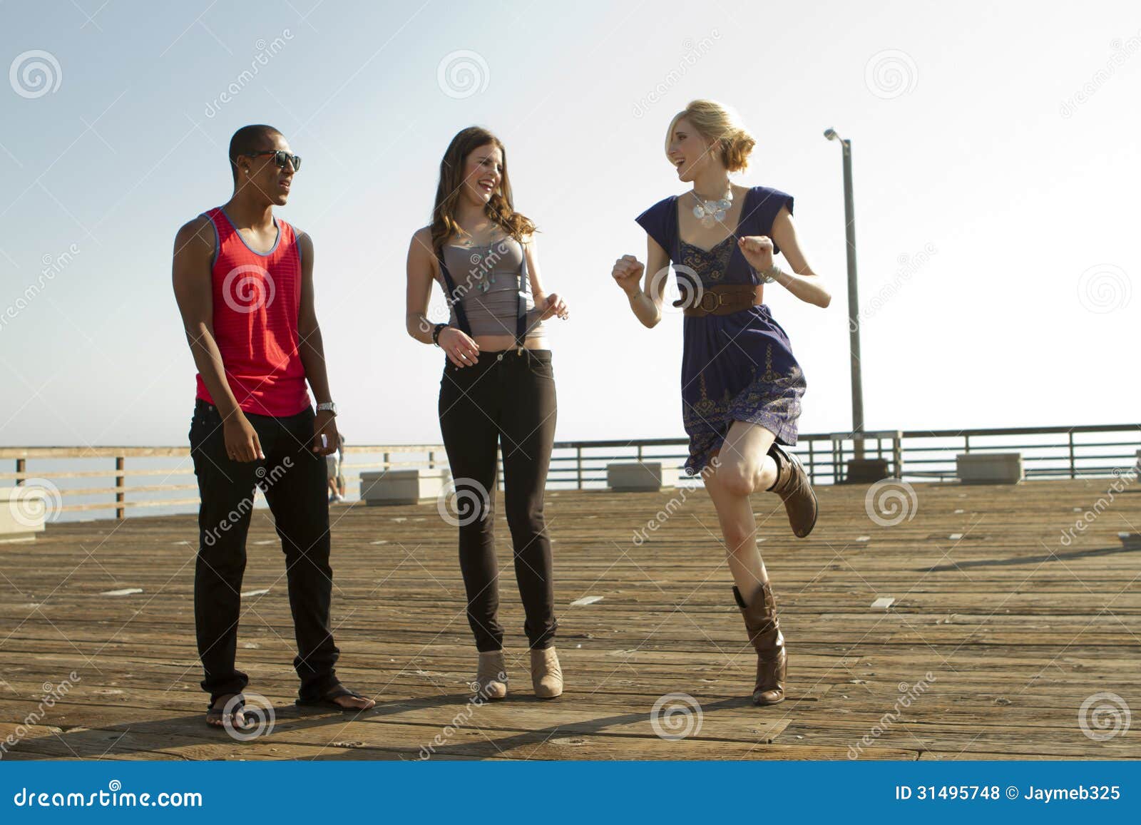 Friends Hanging Out stock photo. Image of african, mixed - 31495748