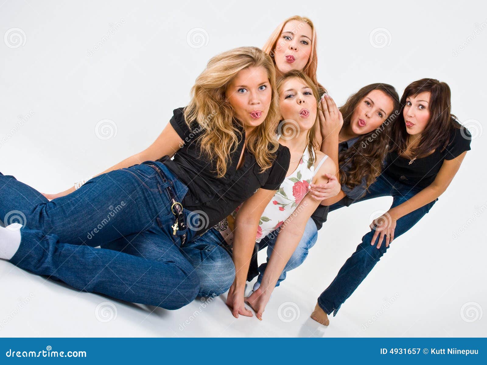 Friends having fun stock image. Image of friends, isolated - 4931657