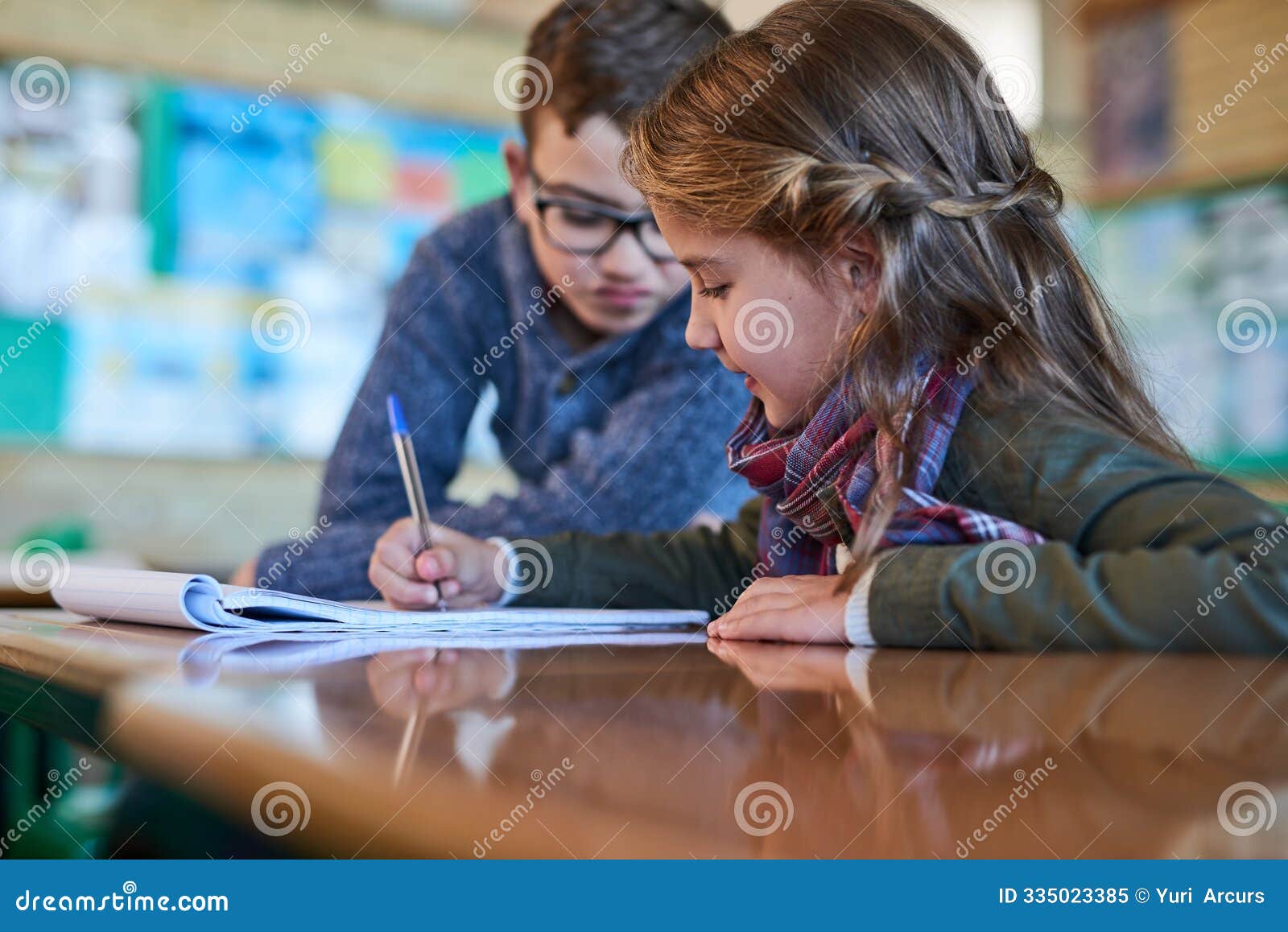 Friends, Kids and Writing in Classroom for Education with Learning ...