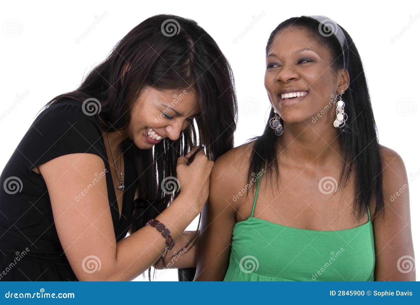 Friends laughing together. stock photo. Image of smile - 2845900
