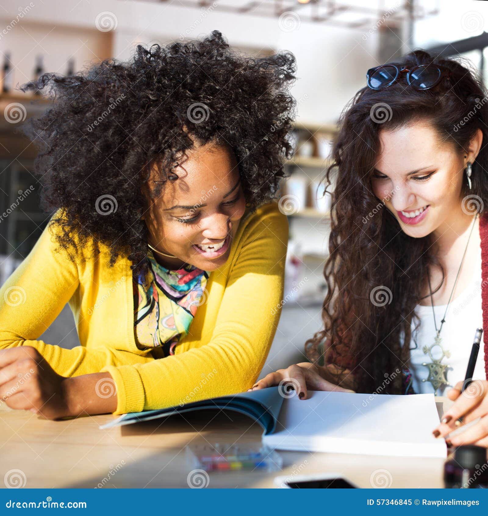 Friends Meeting Project Teamwork Discussion Concept Stock Image - Image ...