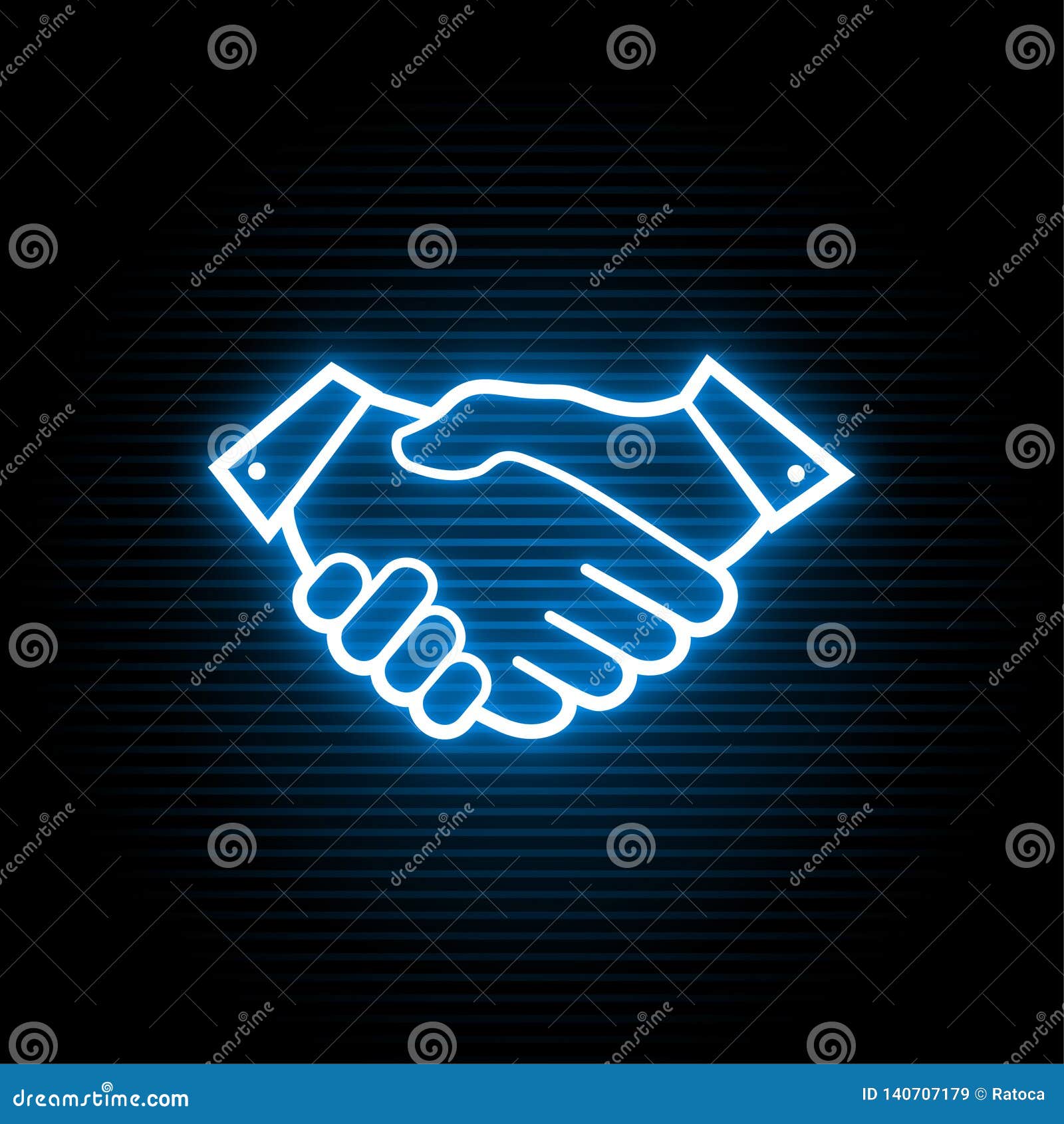 Friends neon symbol stock vector. Illustration of friend - 140707179