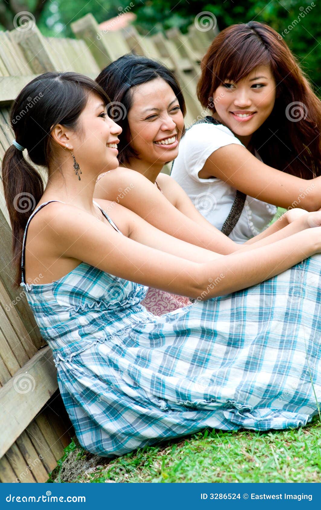 Friends outside stock photo. Image of long, women, hair - 3286524