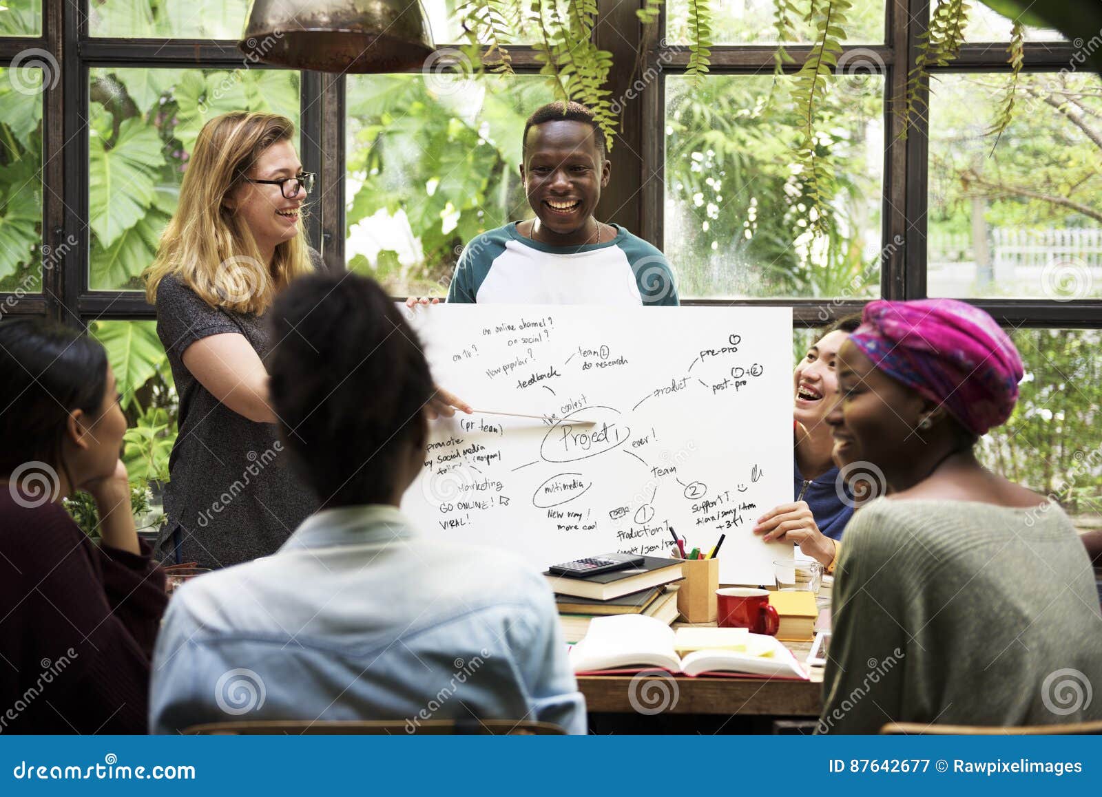 Friends People Group Teamwork Diversity Concept Stock Image - Image of ...