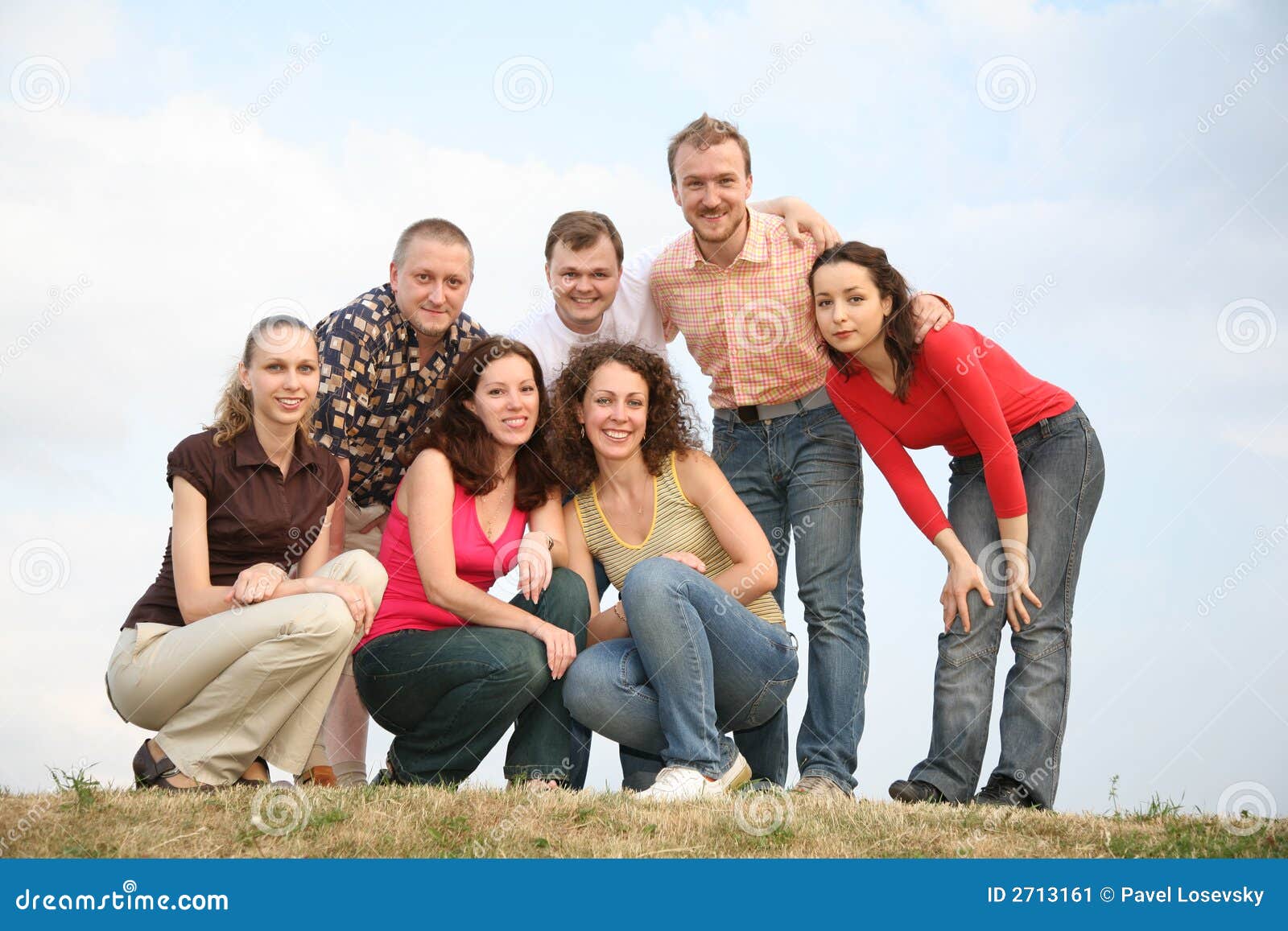 Friends portrait stock image. Image of descriptive, beauty - 2713161