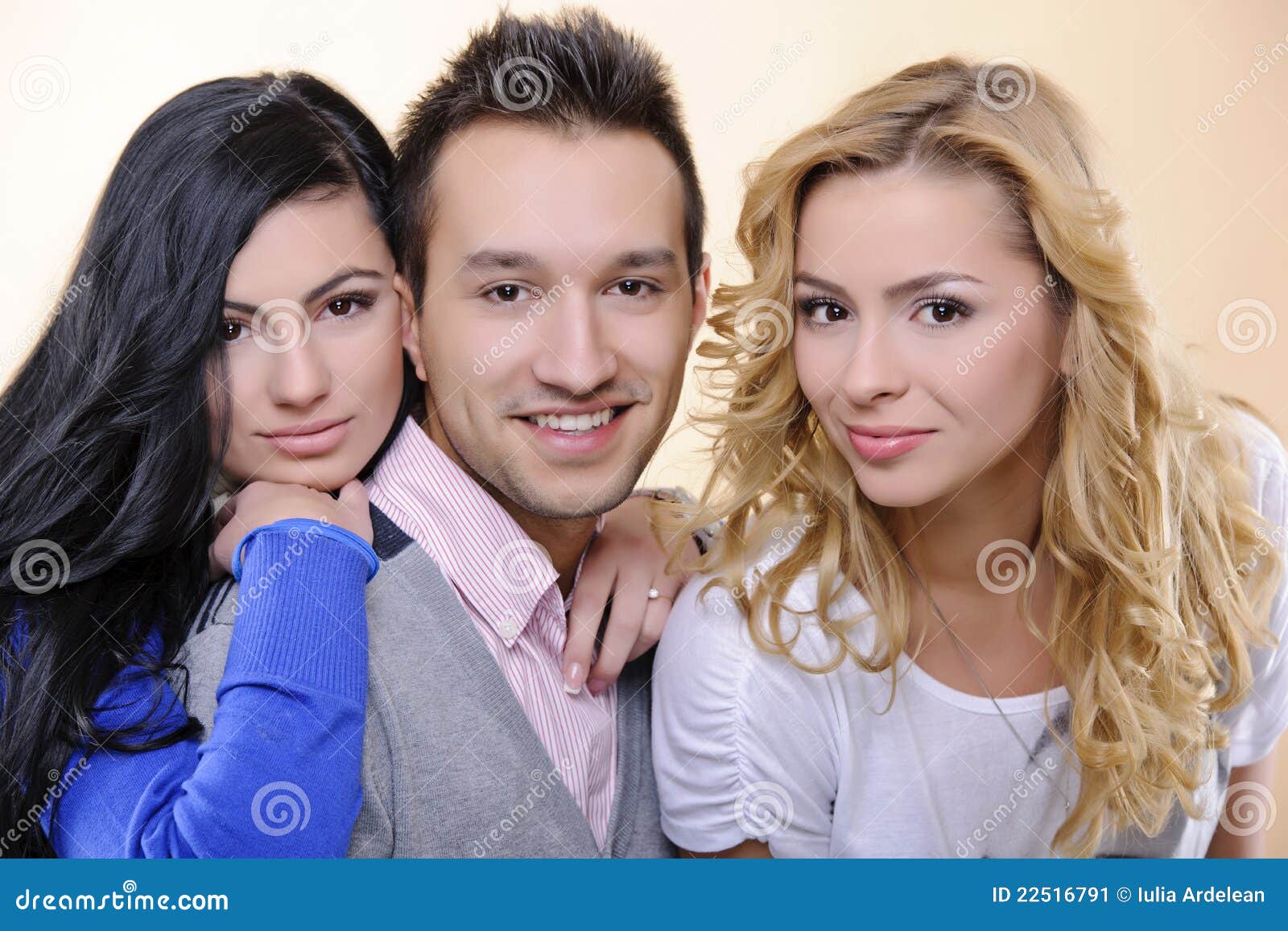 Friends posing stock image. Image of adult, smile, relaxation - 22516791