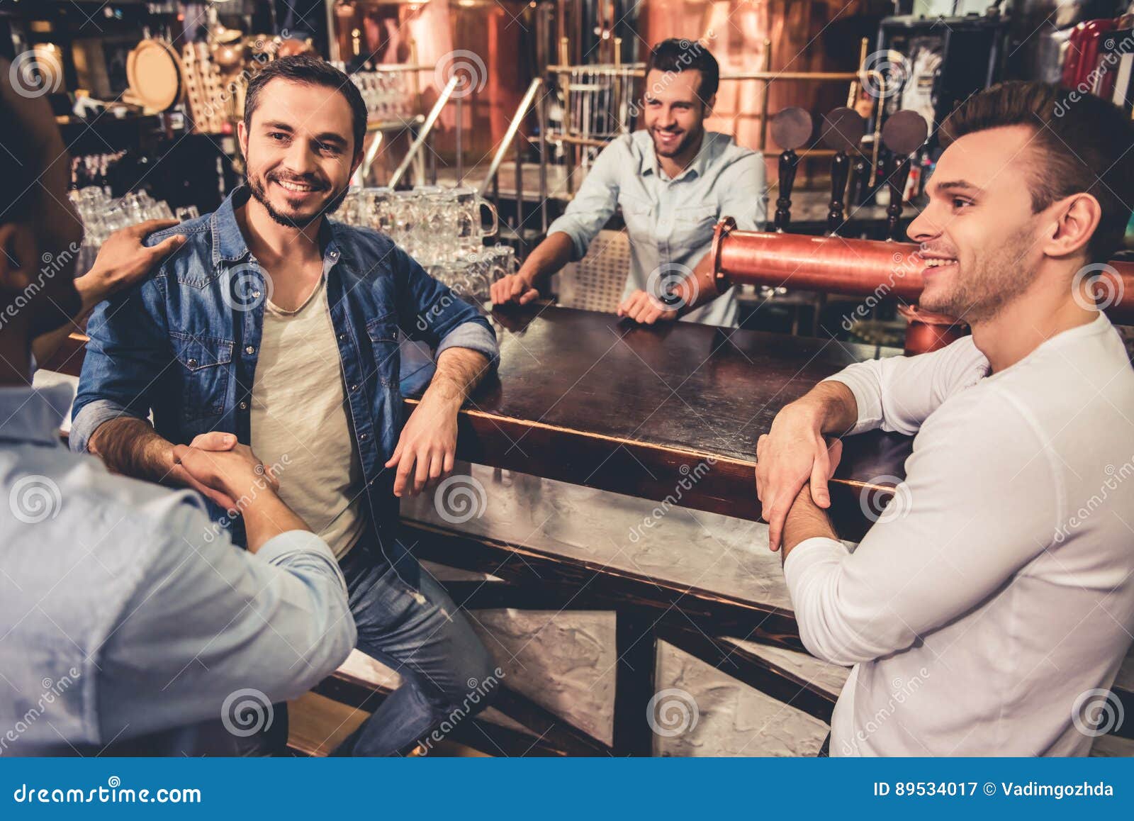 Friends in pub stock image. Image of lifestyle, business - 89534017