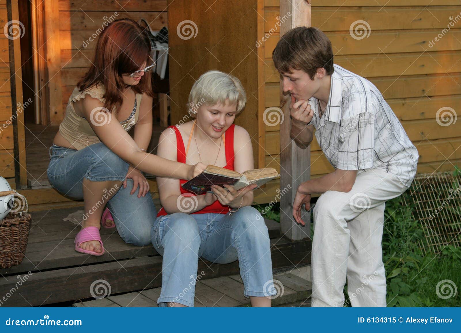 Friends read the book stock image. Image of girl, read - 6134315