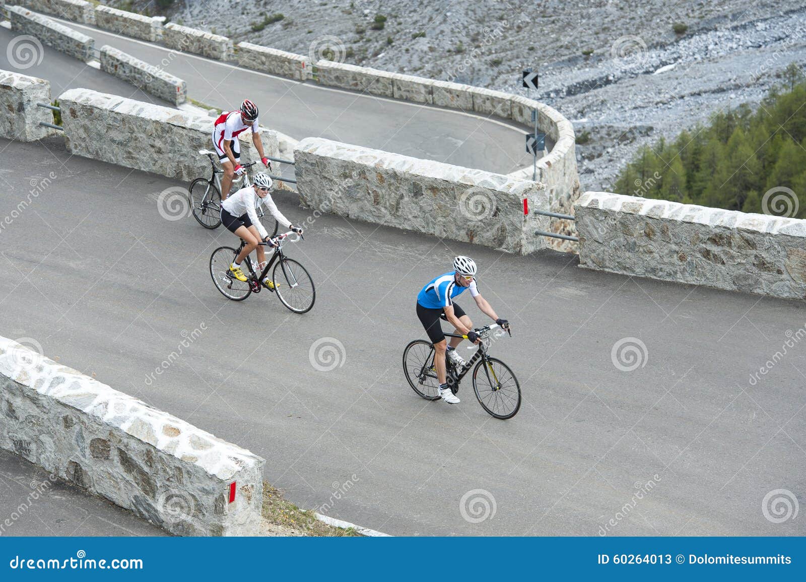 Friends with Road Cycles on Uphill Stock Image - Image of pace, wheel ...