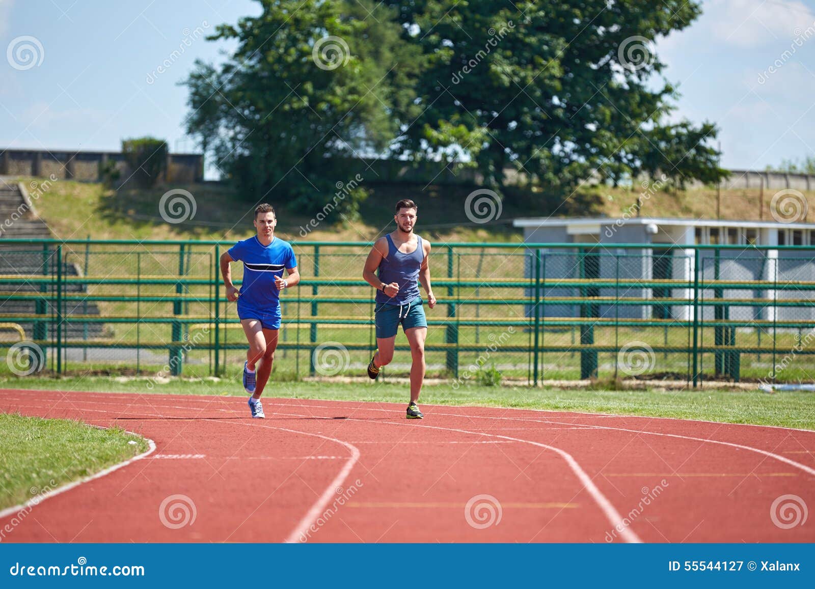 Friends running stock image. Image of speed, power, determined - 55544127