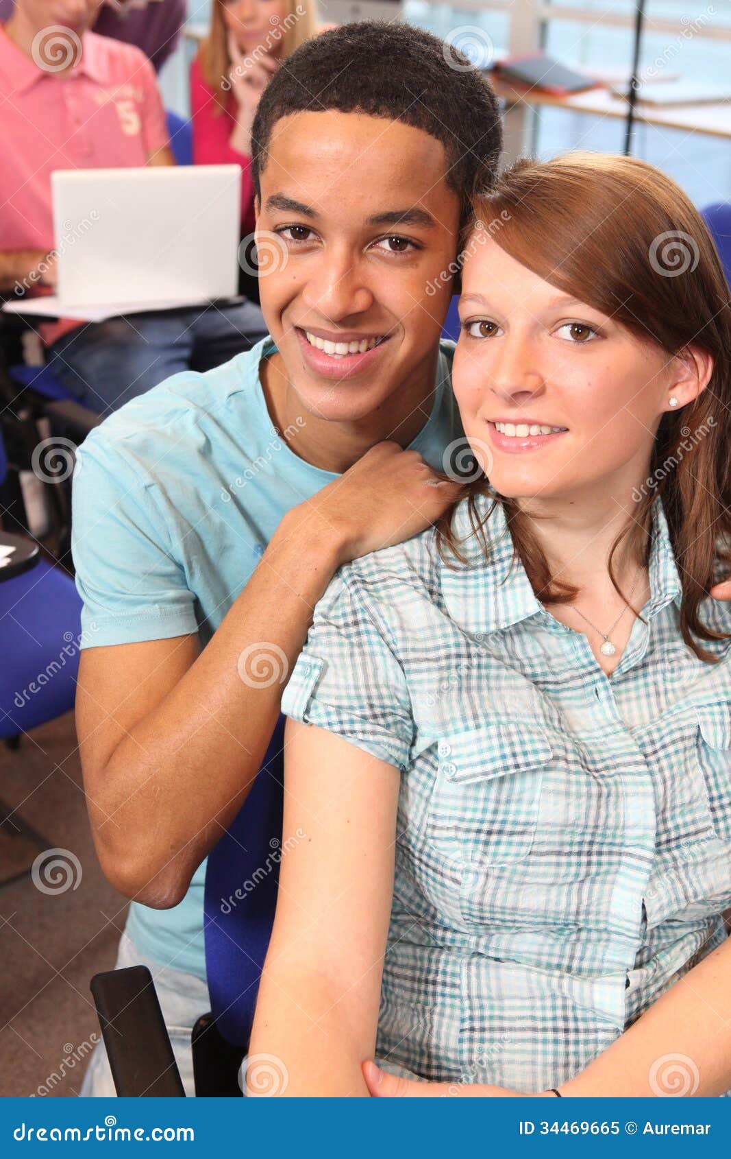 Friends at school stock image. Image of 1520, high, boyfriend - 34469665