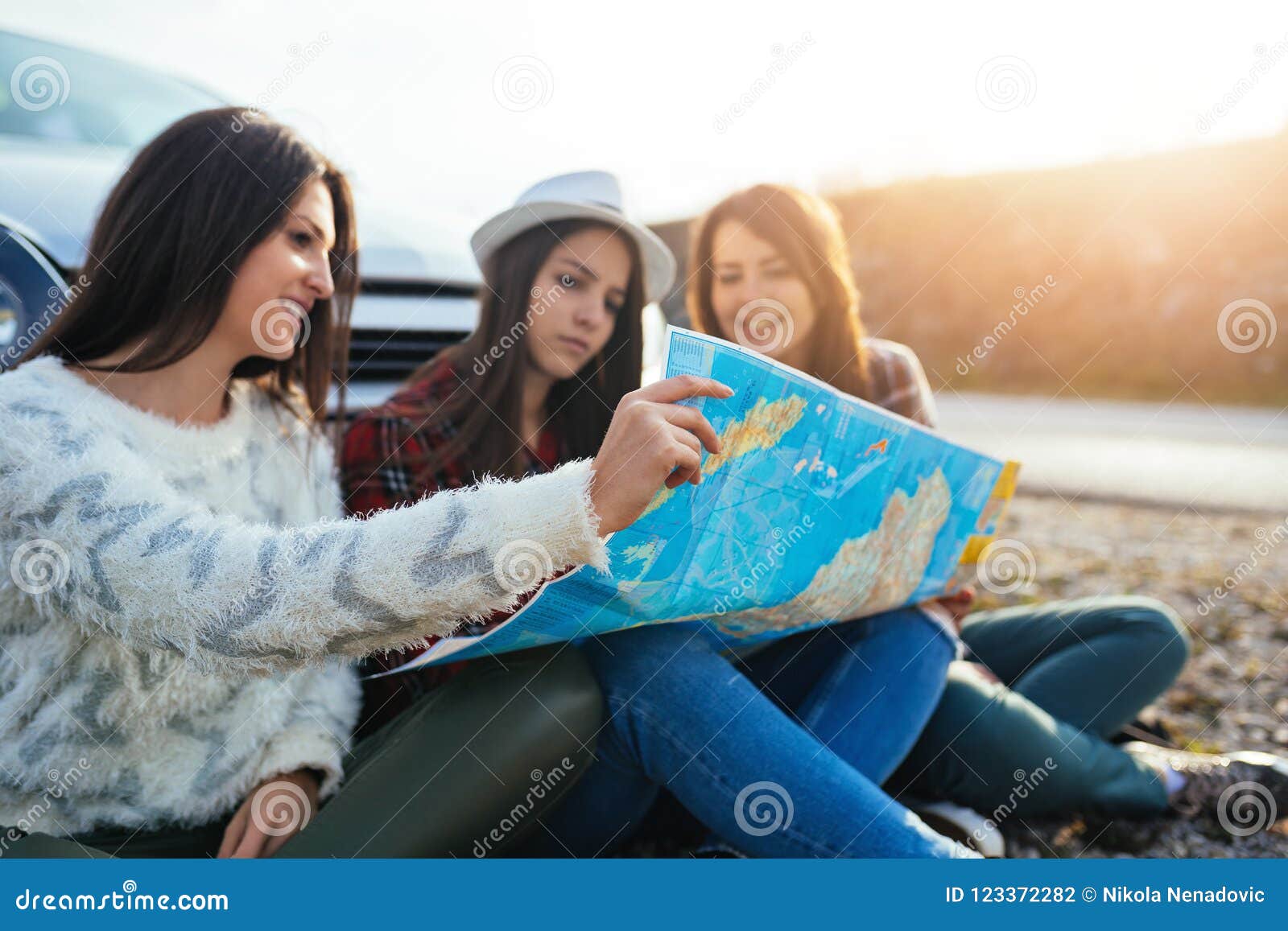 Group of Three Young Women Traveling Together Stock Photo - Image of ... Group of Three Young Women Traveling Together Stock Photo - Image of ...