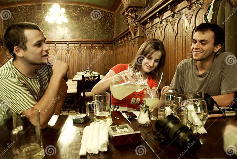 Friends socializing stock image. Image of coworker, informally - 3195315