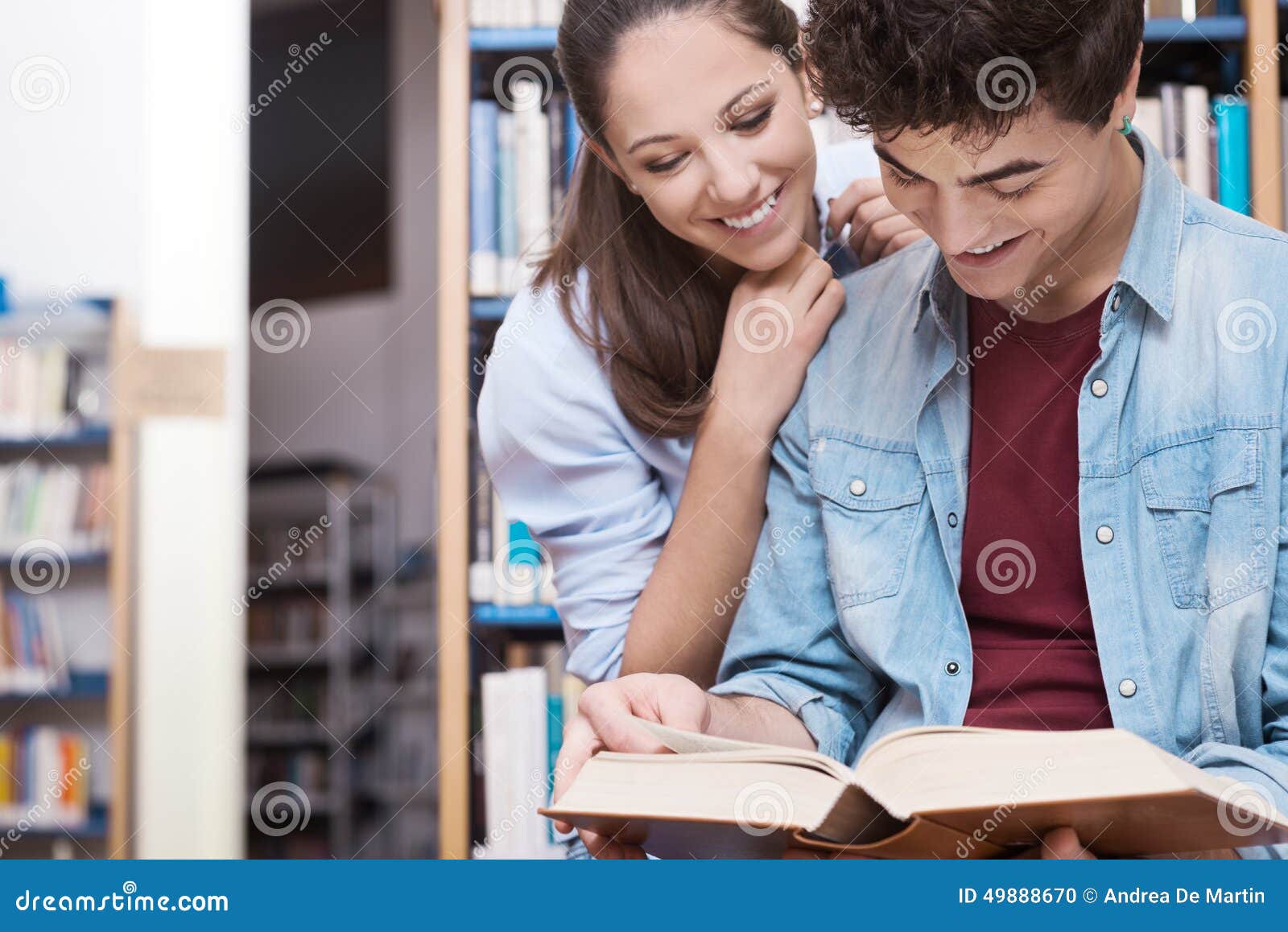 Friends studying together stock photo. Image of learning - 49888670
