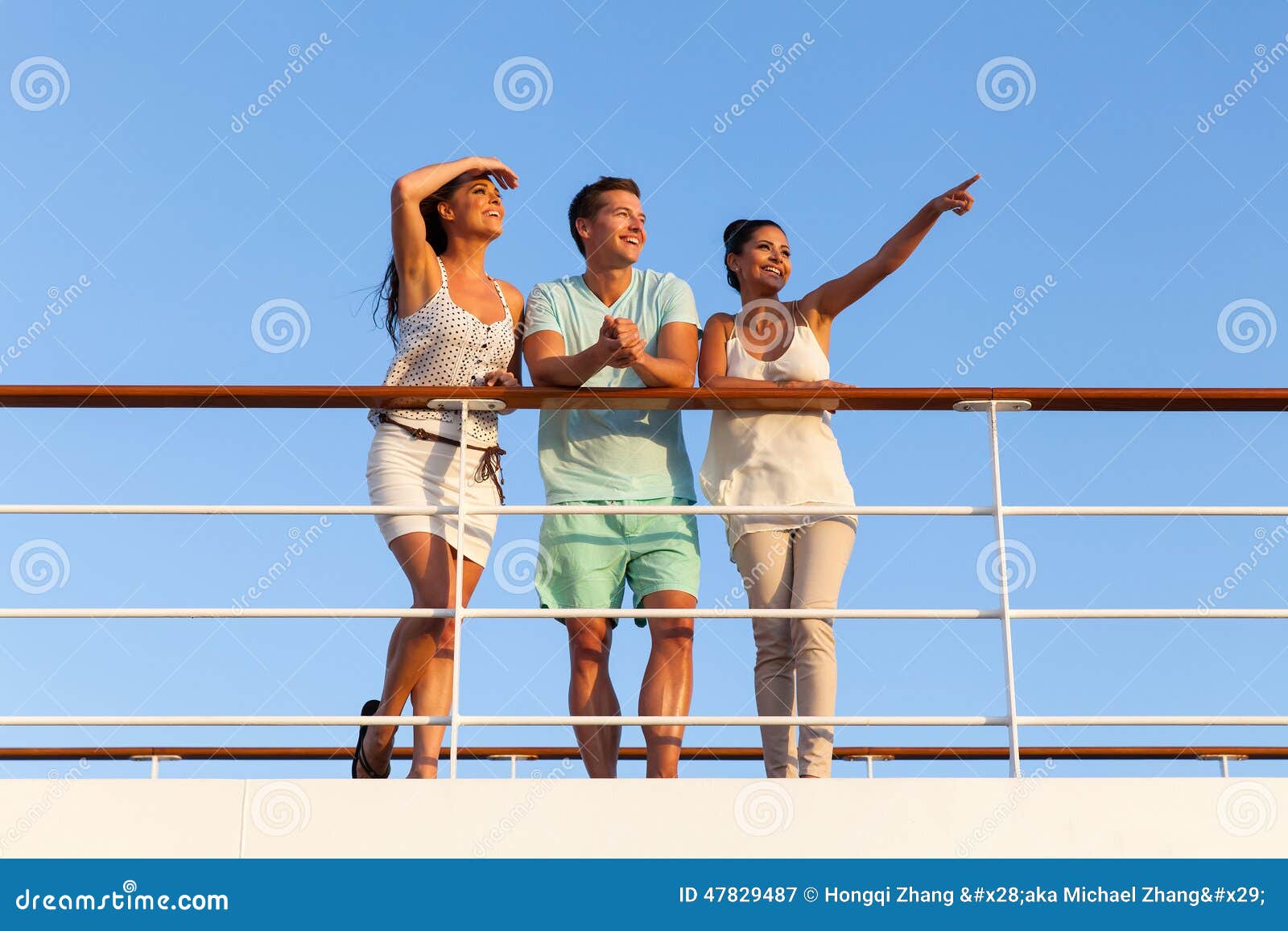 Friends sunset cruise stock image. Image of excitement - 47829487