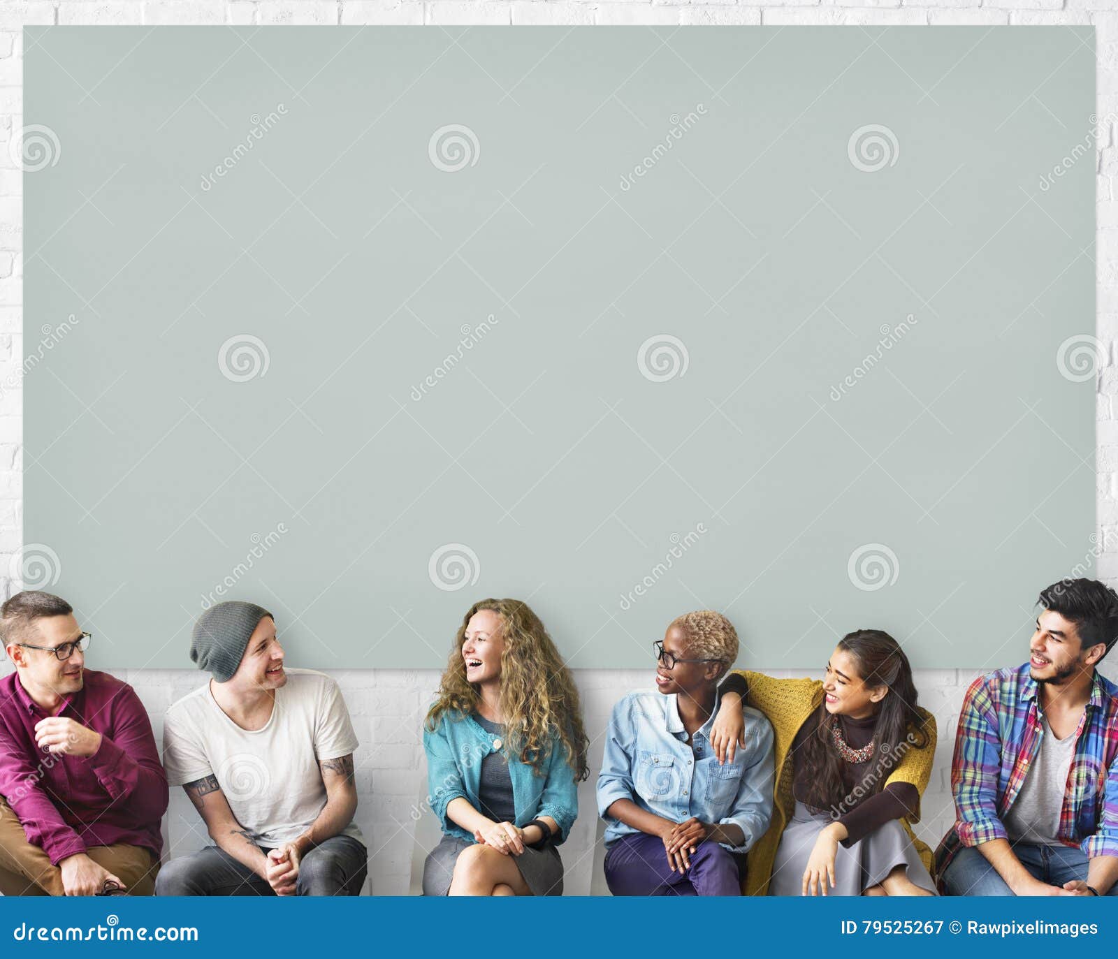 Friends Talking Communication Discussion Unity Concept Stock Image ...