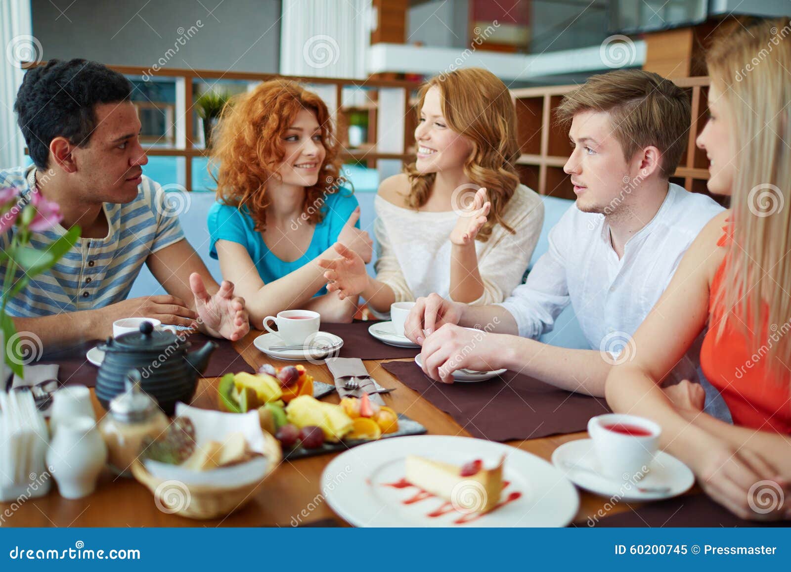 Friends talking stock image. Image of boyfriend, portrait - 60200745