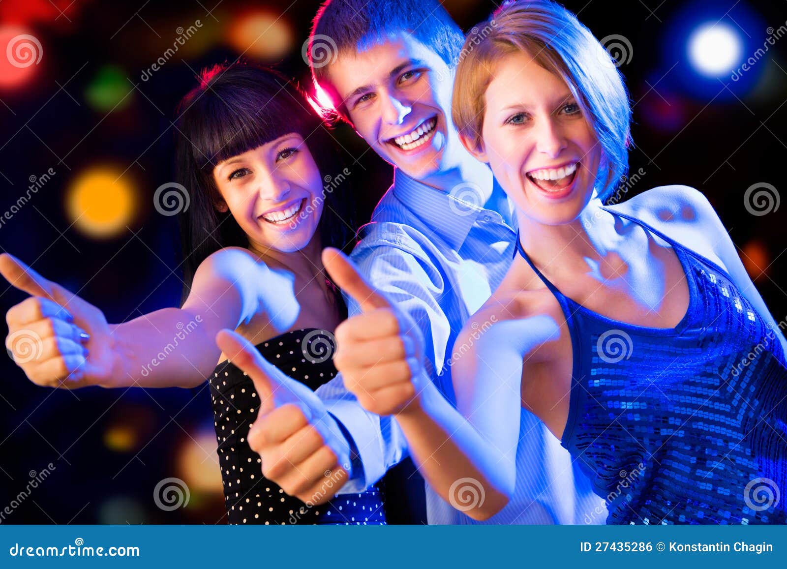 Friends with thumbs up stock photo. Image of hand, lifestyle - 27435286