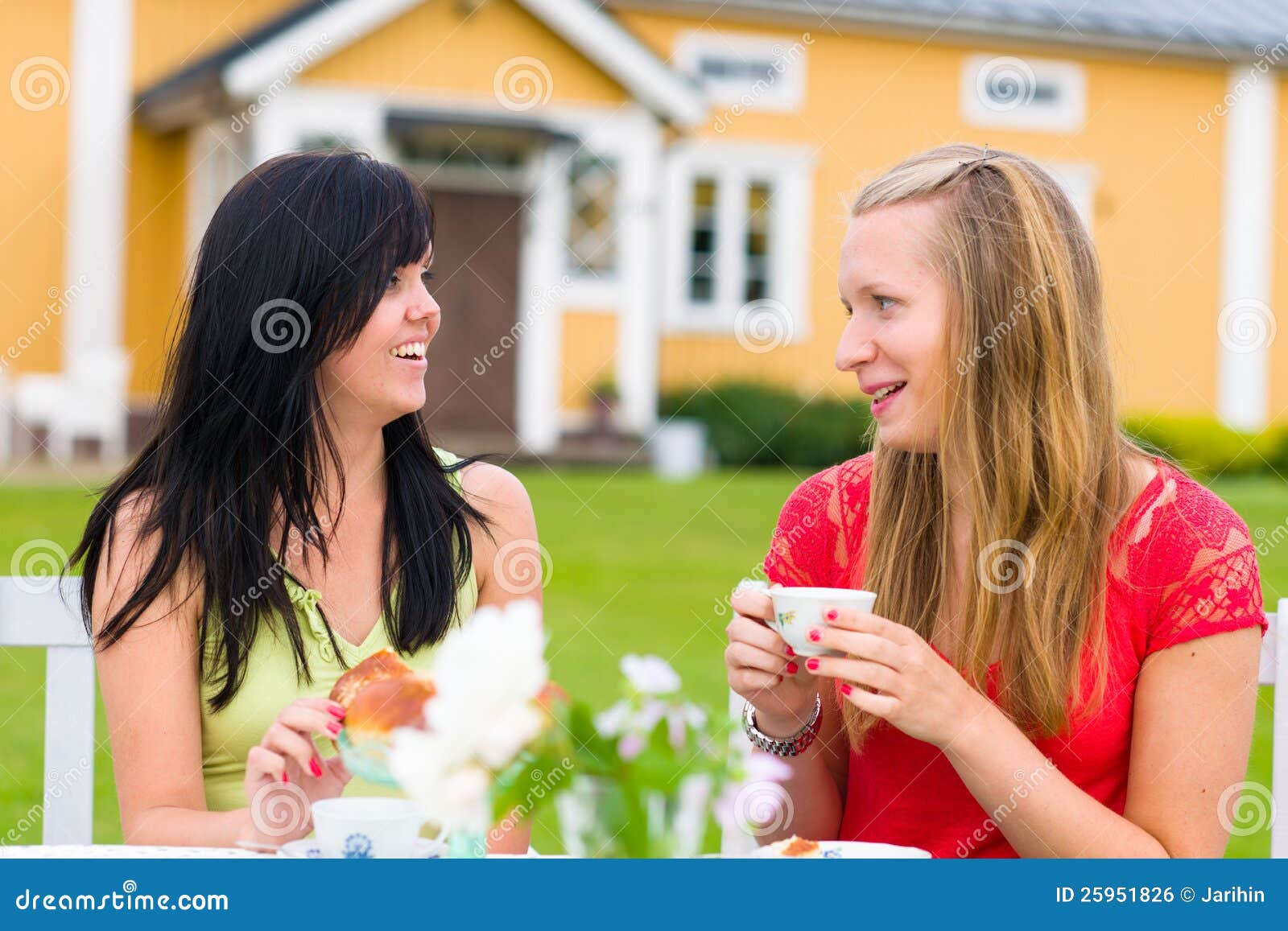 Friends together stock photo. Image of refreshing, casual - 25951826