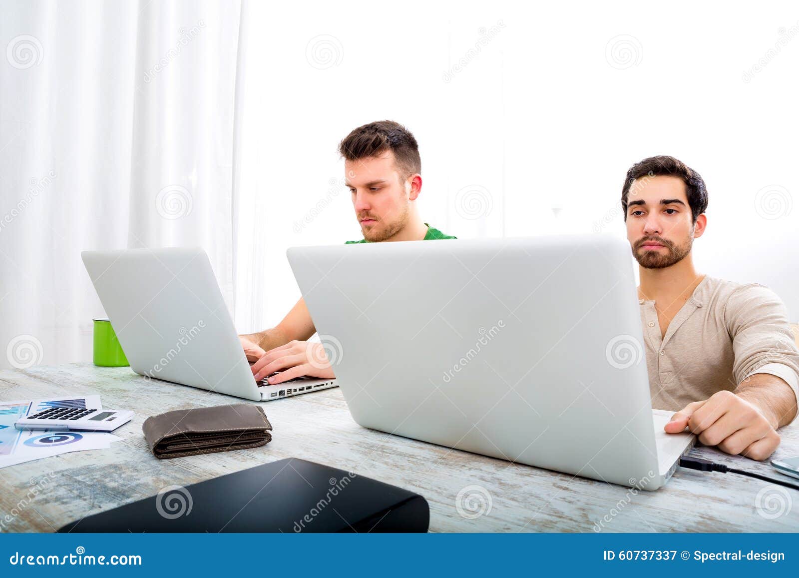 Friends working together stock image. Image of businesspeople - 60737337