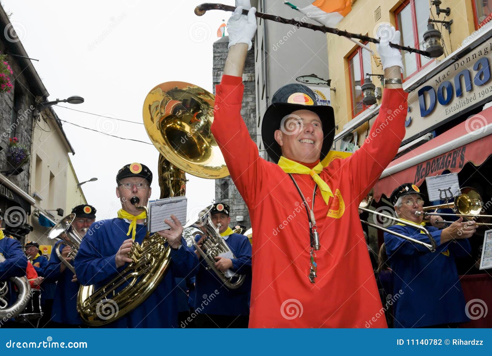 Friendship Band at Galway Parade Editorial Photography - Image of ...