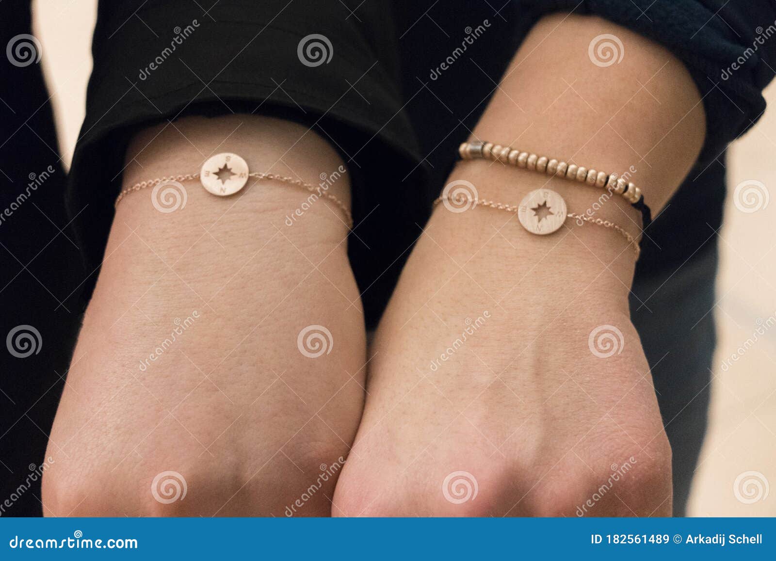 Friendship Bracelets with Compass and Cardinal Points, Bronze for Girls ...